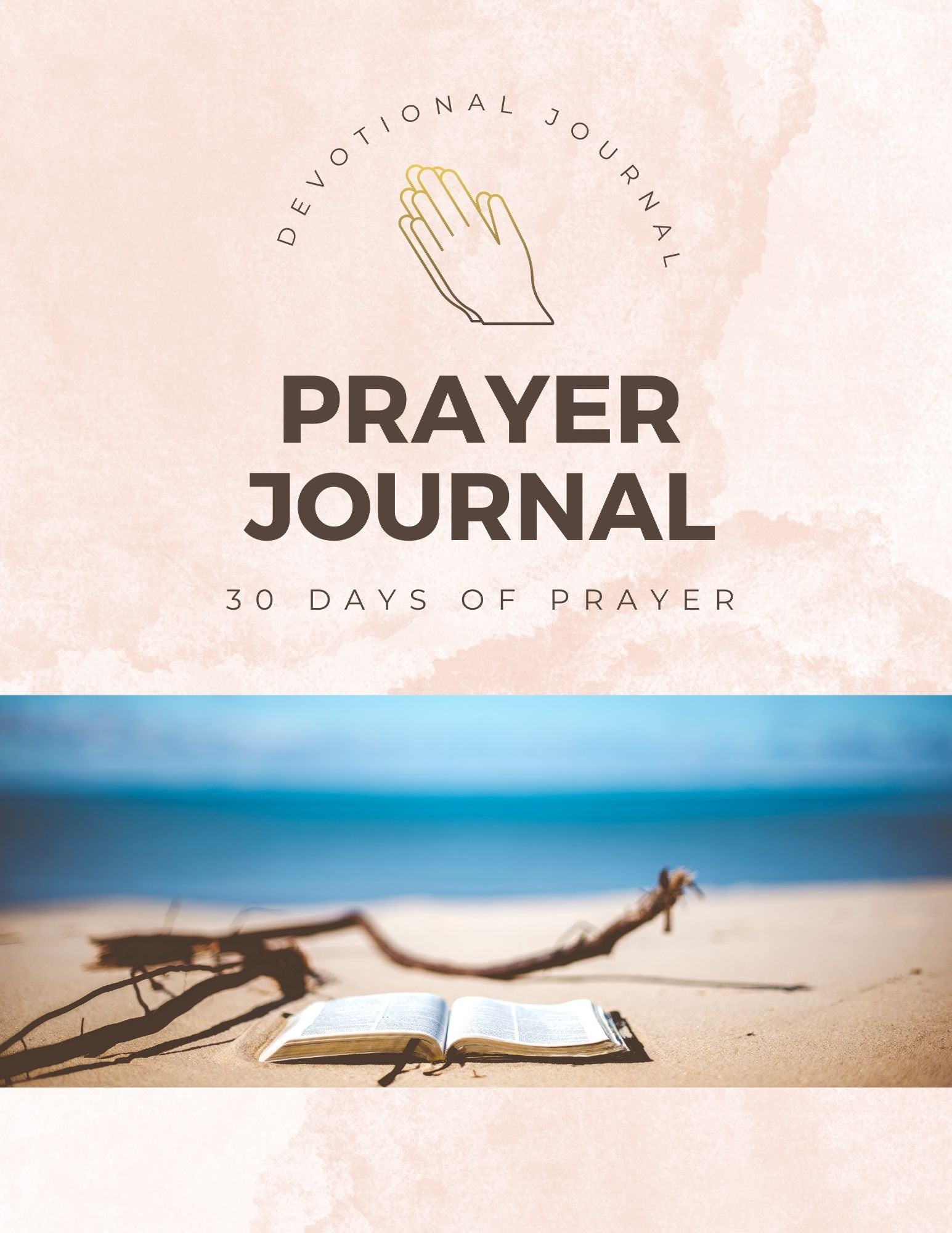 30 Days Of Prayer Devotional Journal 30 Prayer Cards Bible